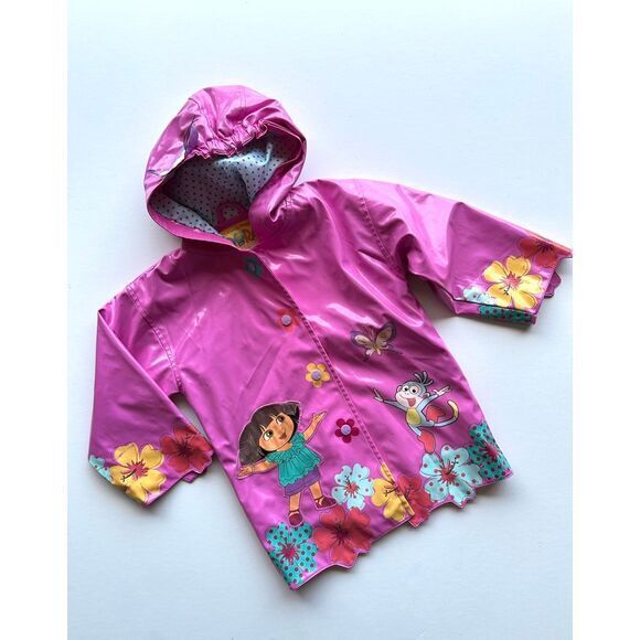 Dora The Explorer | Jackets & Coats | Dora The Explorer Kids Raincoat ...